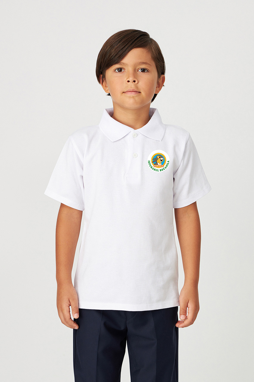 TRICOU POLO COPII 695 ȘCOALA IEPURAȘUL BOCĂNILĂ
